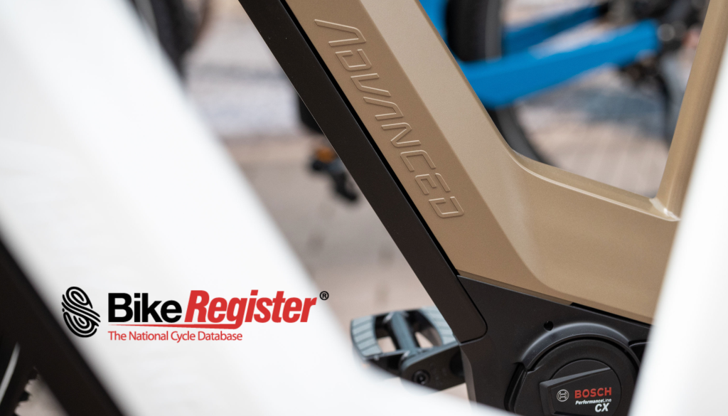 Partnership with Bike Register – E-Bikes from ADVANCED | Quality ...